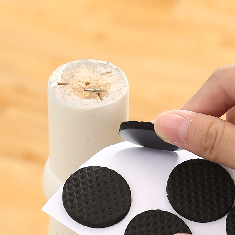 Adhesive Rubber Anti-skid Scratch Diy Resistant Furniture Feet Floor ...