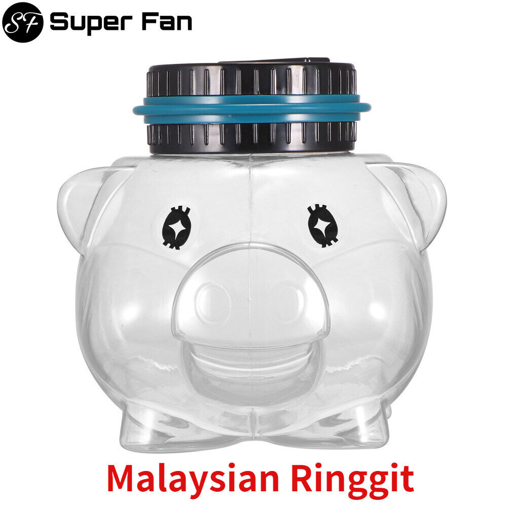 (STOK MELAYU) tabung duit elektronik 1.8L MYR Jenis Piggy Bank Kaunter ...