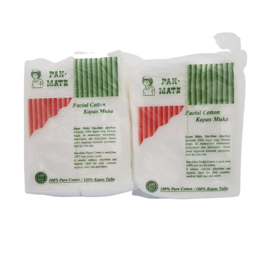 Pan-Mate Facial Cotton 2 x 100s | Lazada