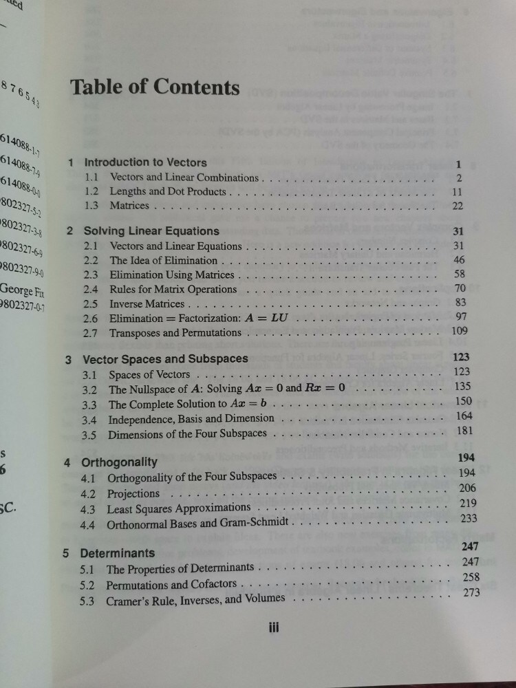 แนะนำ Linear Algebra Gilbert Strang 5th ตำราคำตอบ - Effusive90dgsd7fe ...
