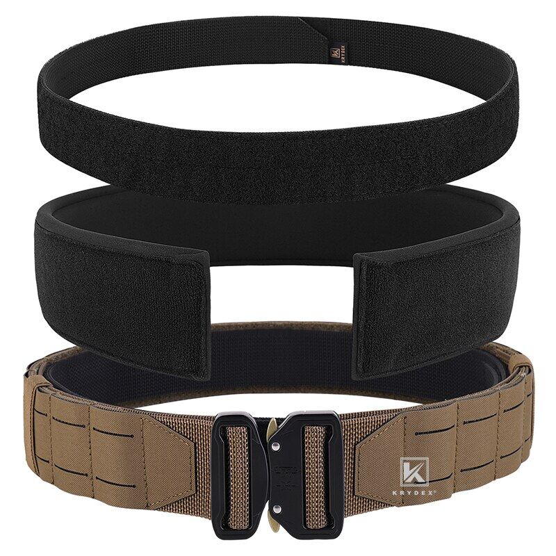 KRYDEX 3 IN 1 Laser Belt Set 2" Quick Release Duty Shooting Laser MOLLE ...