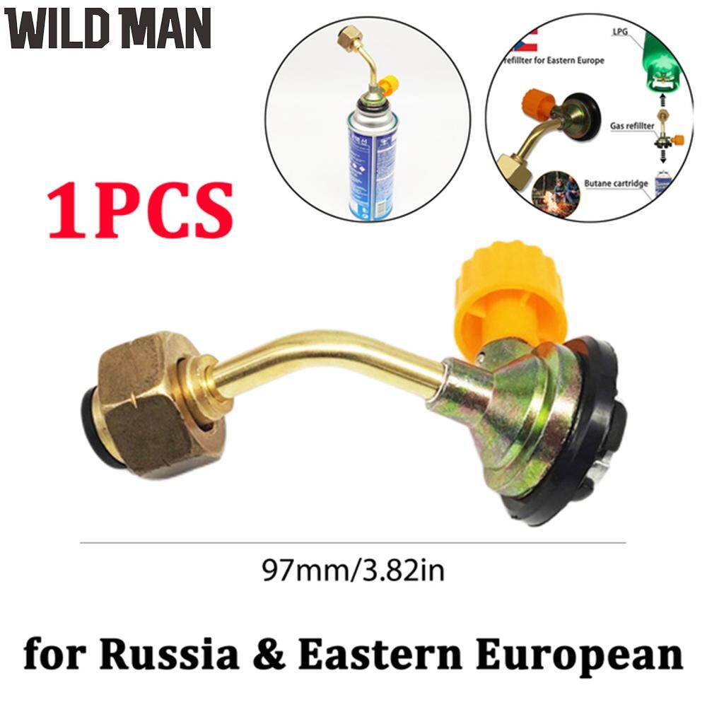 1PCS Camping Gas Butane Cylinder Tank Charging Valve Refill Direct ...