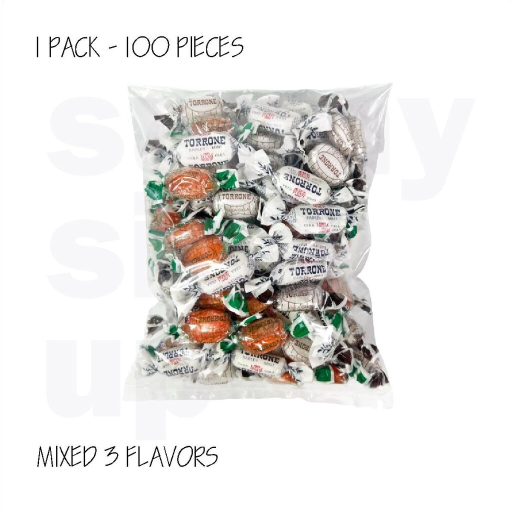 [SUNNY] Torrone Candy 100pcs+- /bag Barley Mint | Top Orange | Choco ...
