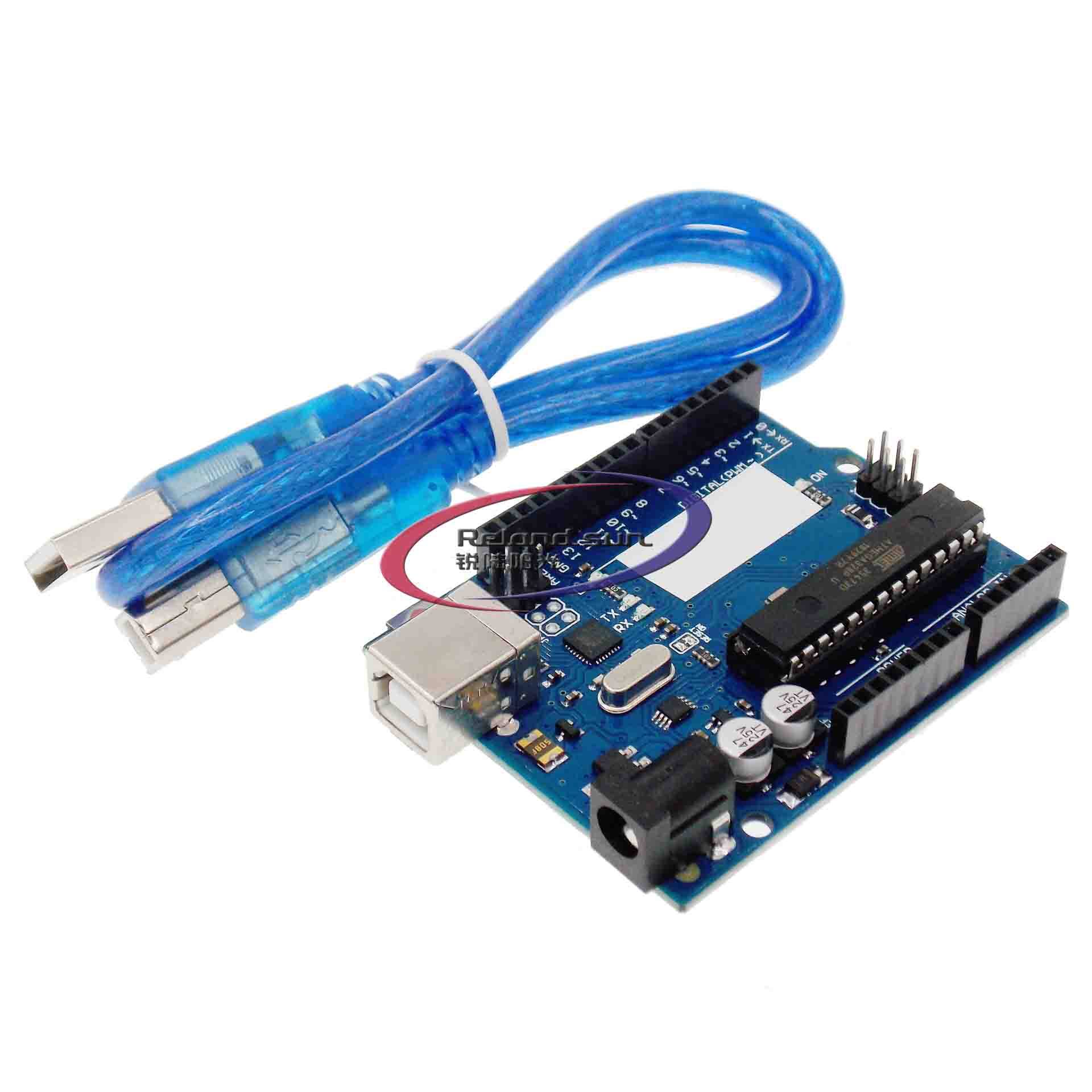 หนึ่งชุด UNO R3 กล่องเอนกประสงค์ ATMEGA16U2 + MEGA328P ชิปสำหรับ ...