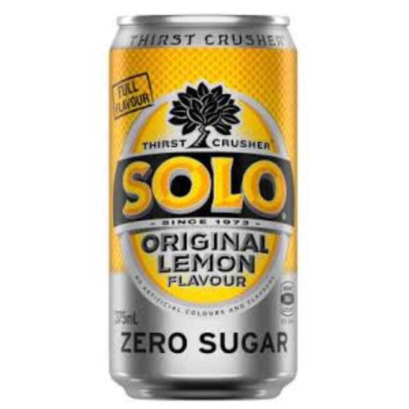 SOLO ORIGINAL LEMON ZERO SUGAR 375ml (Allonge Marketing) | Lazada