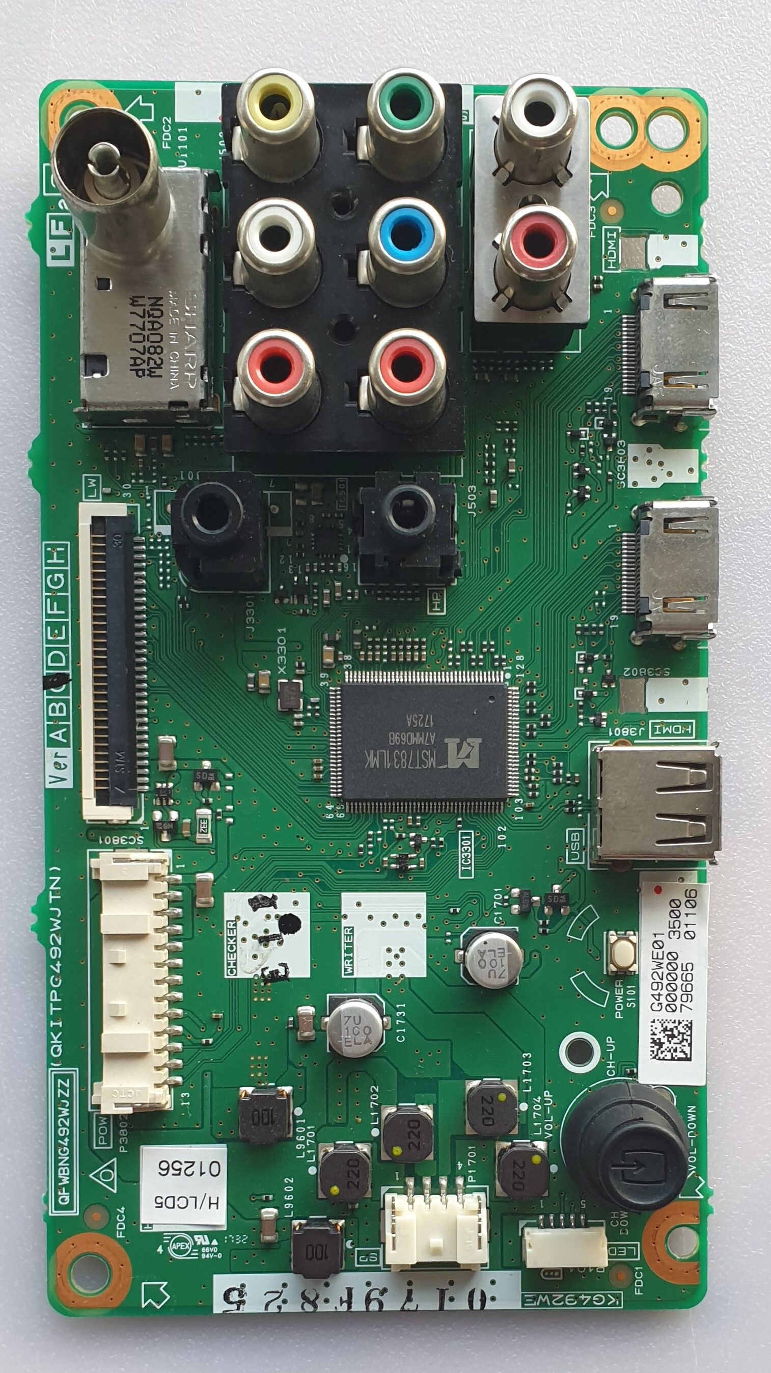 SHARP LED TV 32'' MAIN BOARD MODEL # LC32LE260M | Lazada