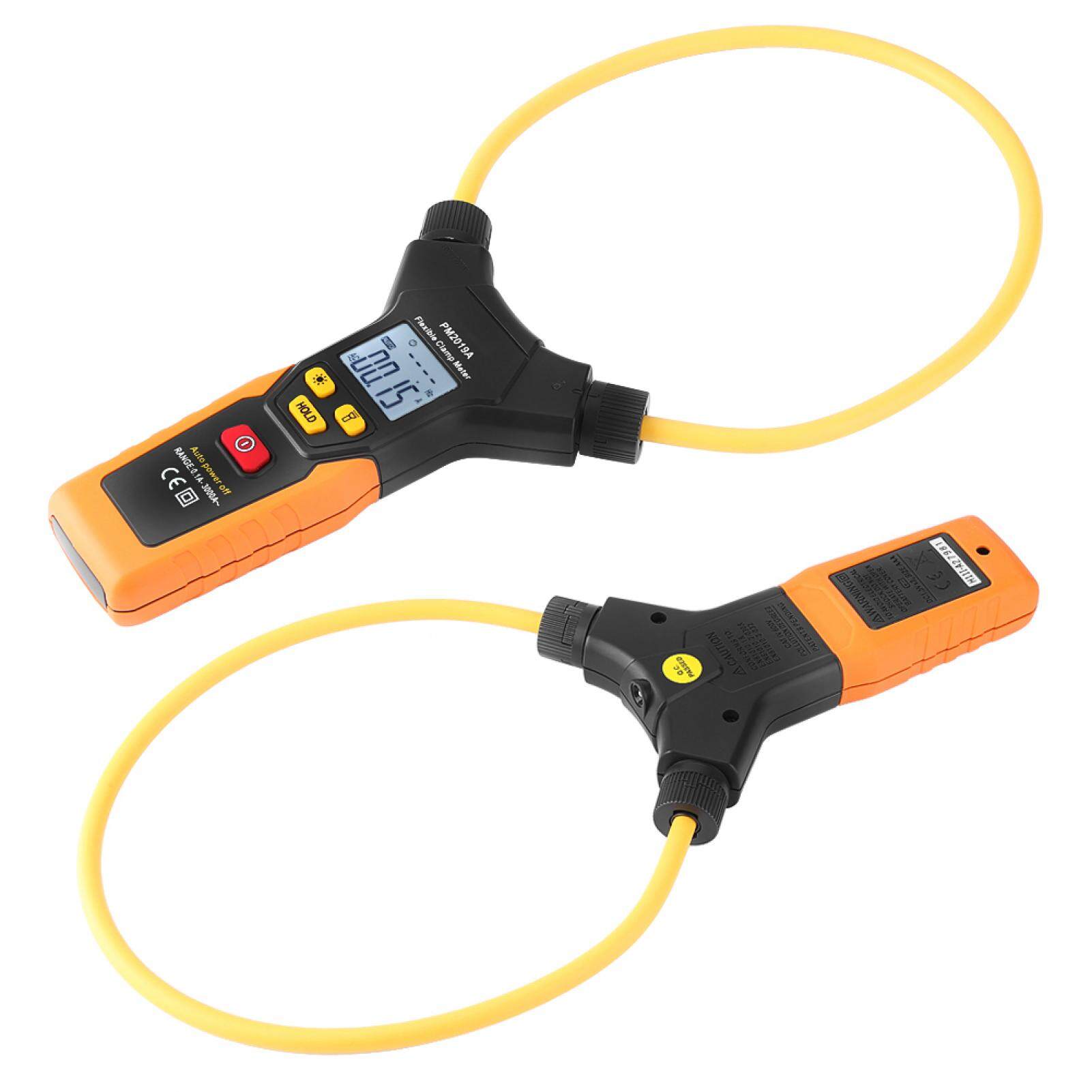 PEAKMETER PM2019APM2019S Handheld Digital Flexible Clamp Meter 3000A AC ...