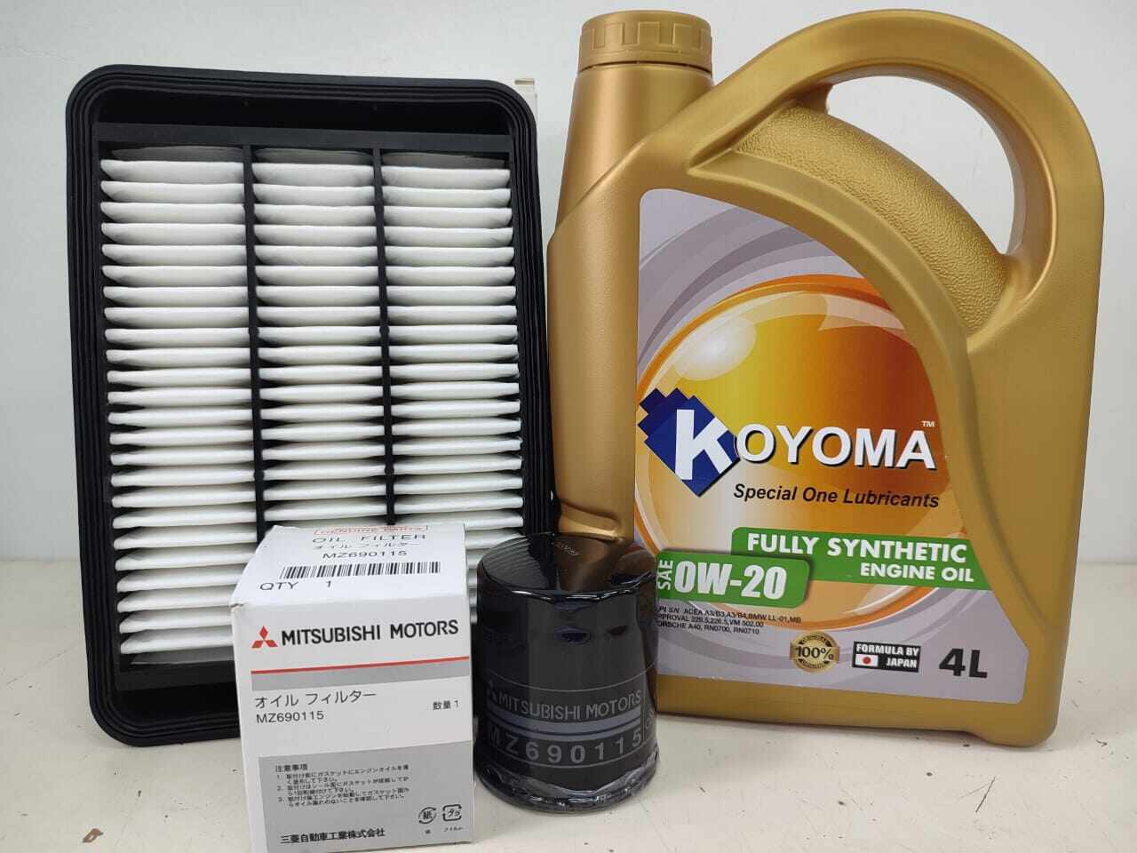 MITSUBISHI LANCER GT, PROTON INSPIRA OIL FILTER + AIR FILTER + KOYOMA ...