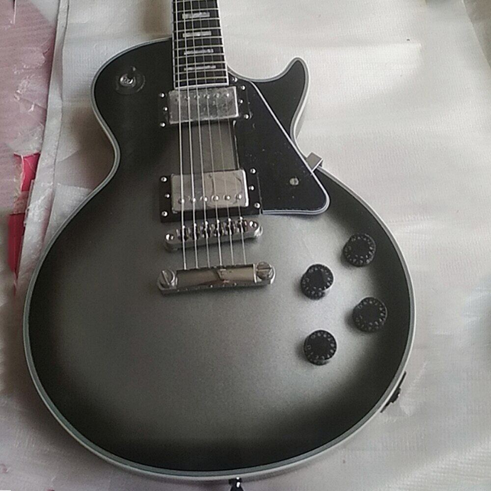 Gibson Les Paul Custom Silverburst Rosewood Fretboard กีตาร์ไฟฟ้า ...