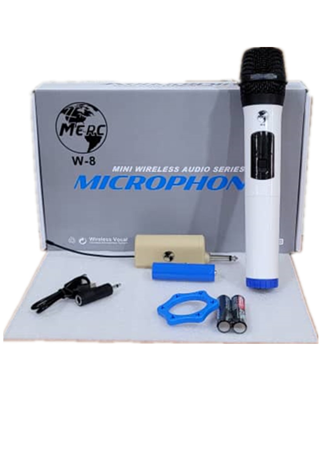 UHF CHANEL WIRELESS MICROPHONE (W-8, SINGLE MICROPHONE or W-10, DOUBLE ...