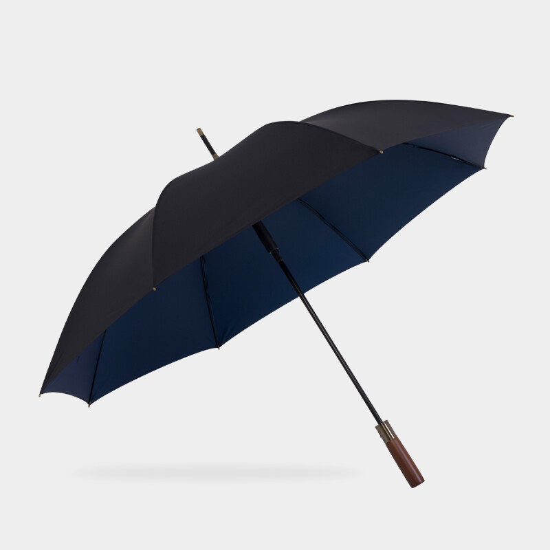 Parachase 120cm Big Size Long Handle Umbrella Wood UV Protection ...