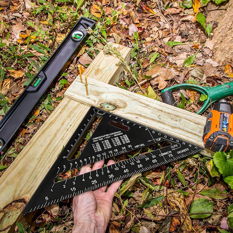 [Ready stock] KIPRUN 7'' Aluminum Alloy Triangle Ruler， Angle ...