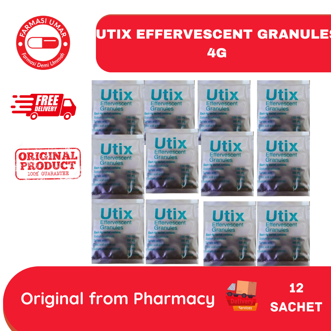 UTIX EFFERVESCENT GRANULES 4G | Lazada