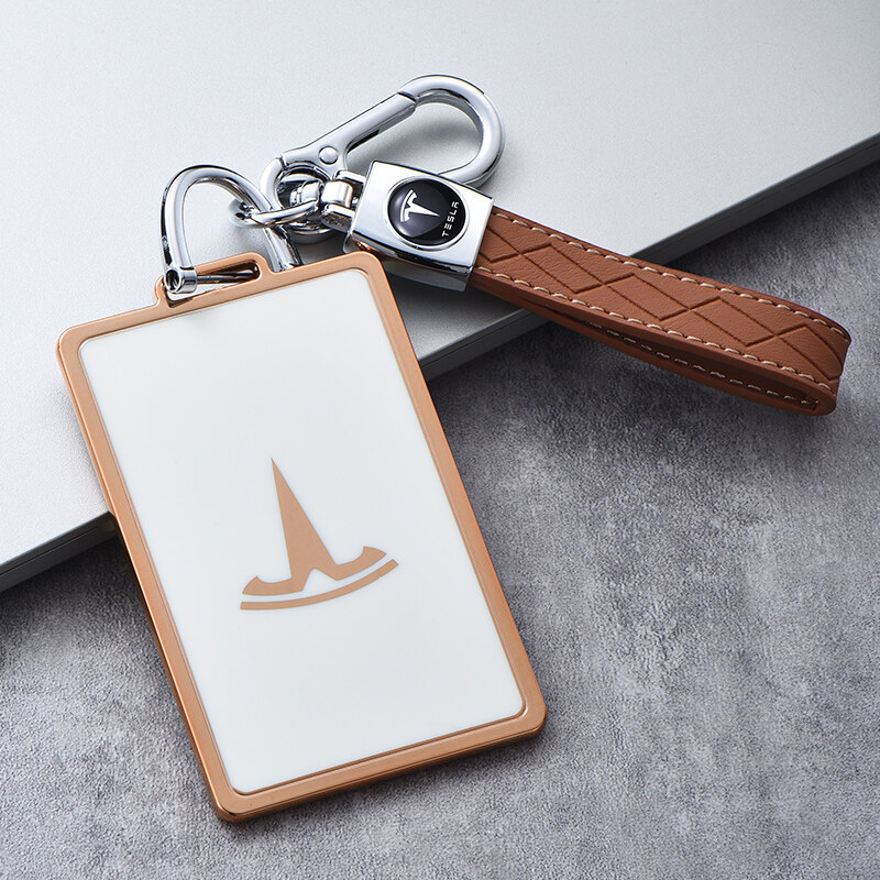Soft TPU Car Key Card Holder For Tesla Model 3 Model Y Case Cover Edge ...