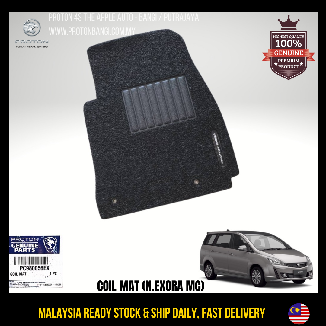 PROTON Exora 2022-2023 LOGO Coil Mat Set | Lazada