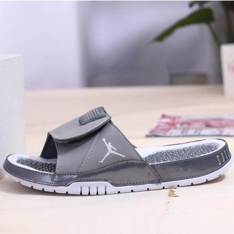 Original Nike_Air Jordan11 AJ 11 Kasut Selipar Wanita สำหรับชาย Selipar ...