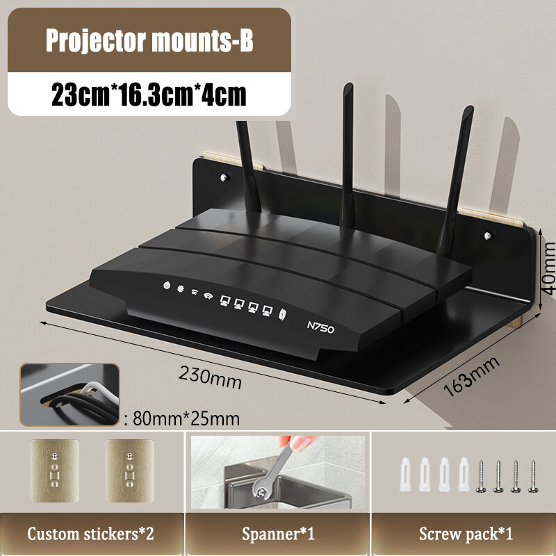 MEIDOO Aluminum Projector Router Surveillance Wall Mount Bracket | Lazada