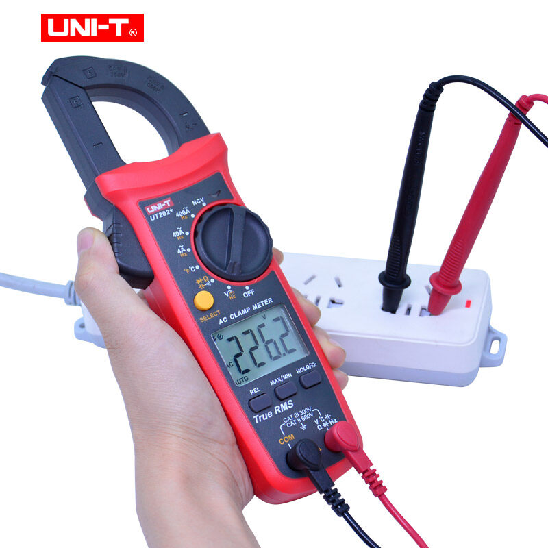 24ชั่วโมง UNI-T UT201 Plus UT202 Plus UT202A UT203 UT204 400-600A แคลม ...