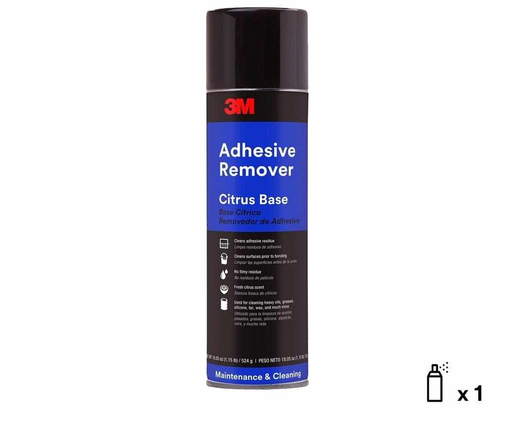 3M 6041 Adhesive Remover Citrus Base 18.5 oz (524 grams)/ Made in USA ...