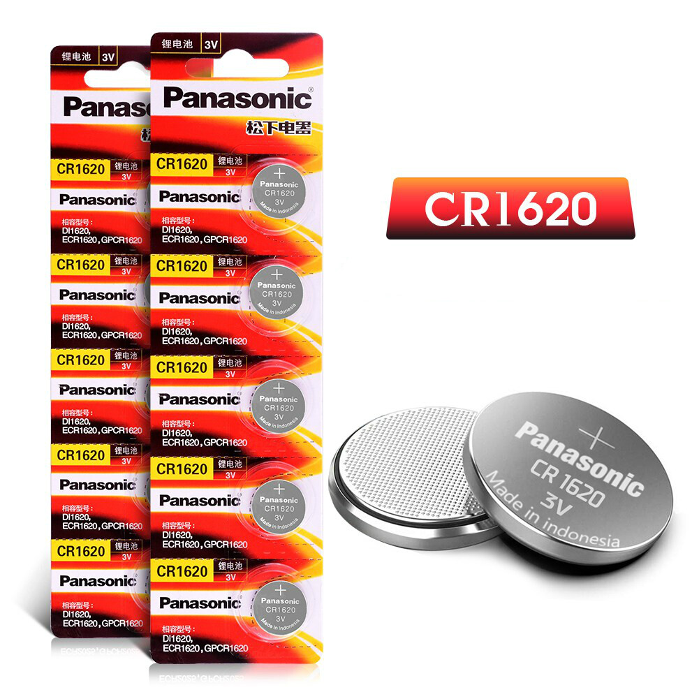 【Ready Stock】5pcs/pack Panasonic Battery Lithium CR1620/5BE 3V Battery ...