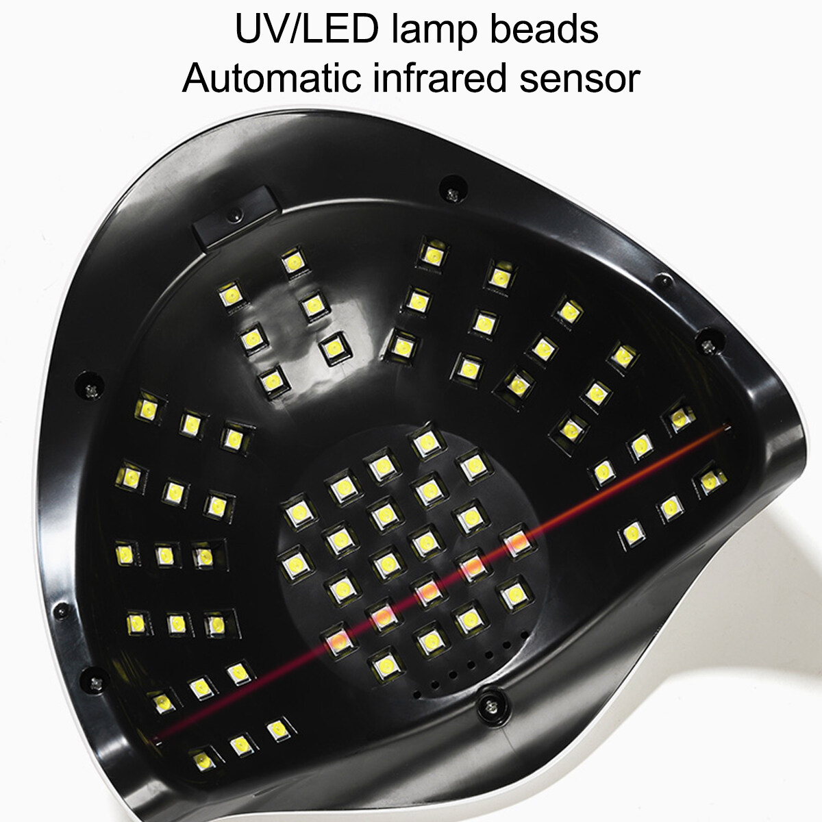 248W 64 LED Touch Control Professional UV ไดร์เป่าเล็บเจลเครื่องอบเล็บ ...