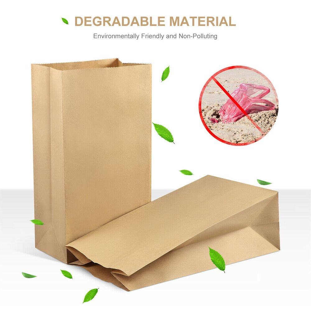 DFGY สีน้ำตาลถุงคราฟท์ขนมปังถุงของขวัญงานแต่งงานของที่ระลึกกระดาษถุง ...