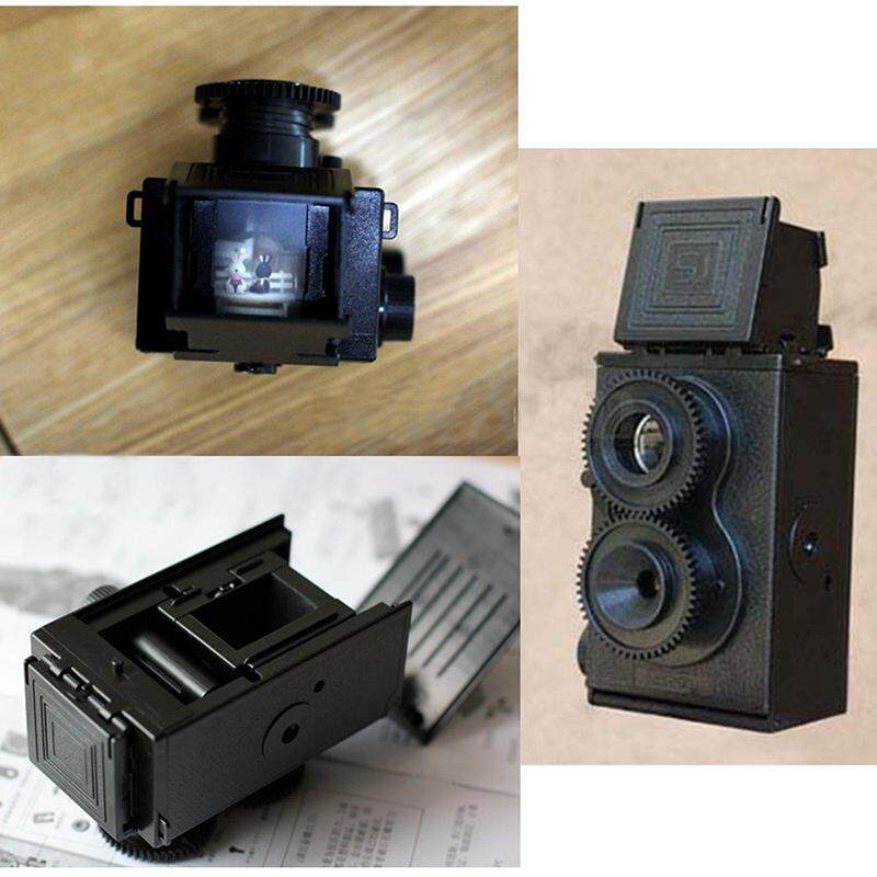 Fashion Diy Twin Lens Reflex Tlr Hobby Toy Film Classic Lomo Camera Kit ...