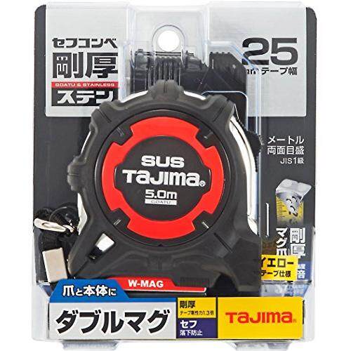 Tajimaนูนแข็งSef Gที่ล็อคสแตนเลสแก้วบัคคู่25 5.0เมตร25มิลลิเมตรความ ...