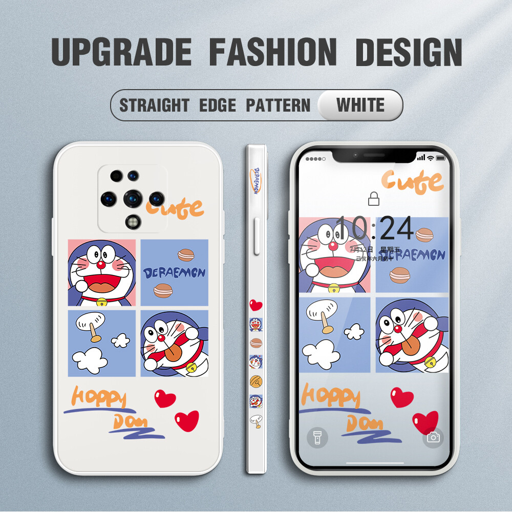 สำหรับ Tecno Camon 16 Premier CE9การ์ตูนใหม่ Blue Cat Cat อะนิเมะ ...