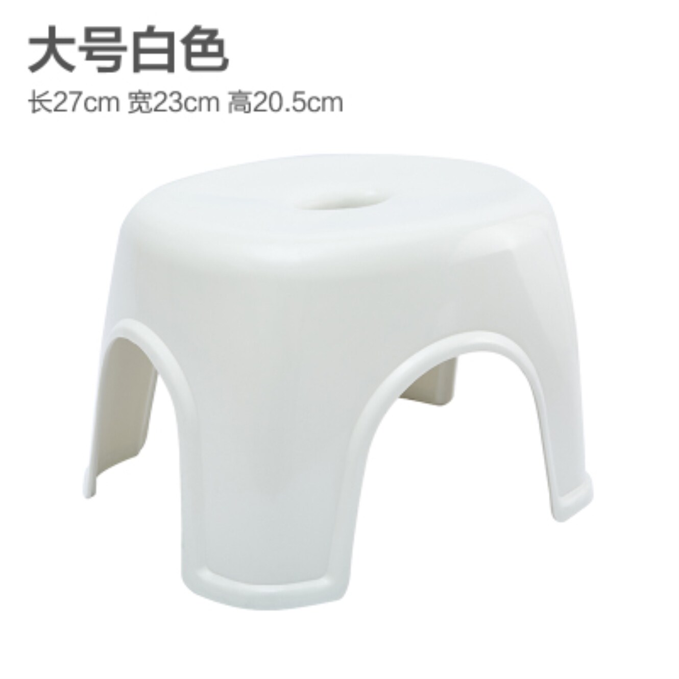 Household plastic small bench bathroom low stool thickening small ...