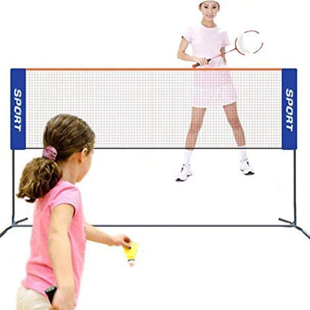 Portable folding net Simple 3m/4m/5m/6m tennis net and badminton net ...