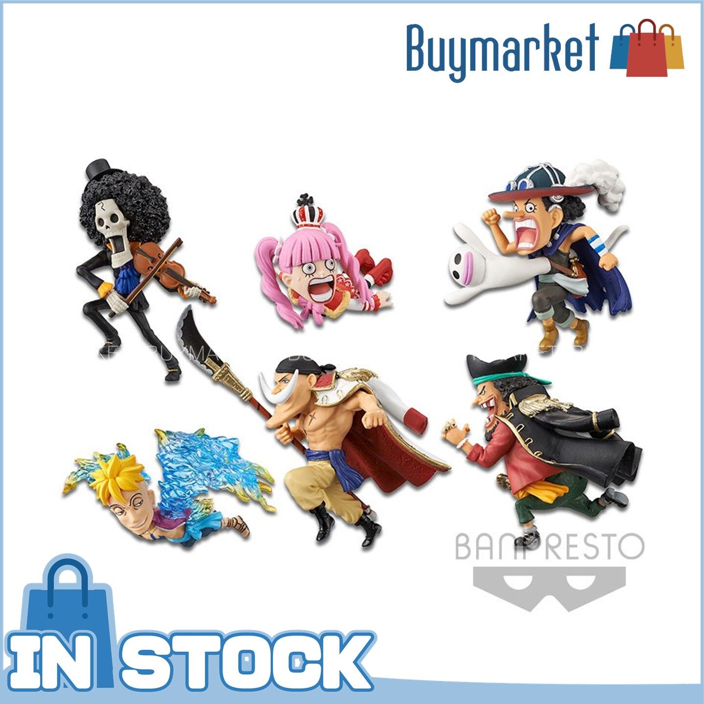 [ของแท้] Banpresto Craneking WCF One Piece 20th Anniversary Vol.3 Set ...