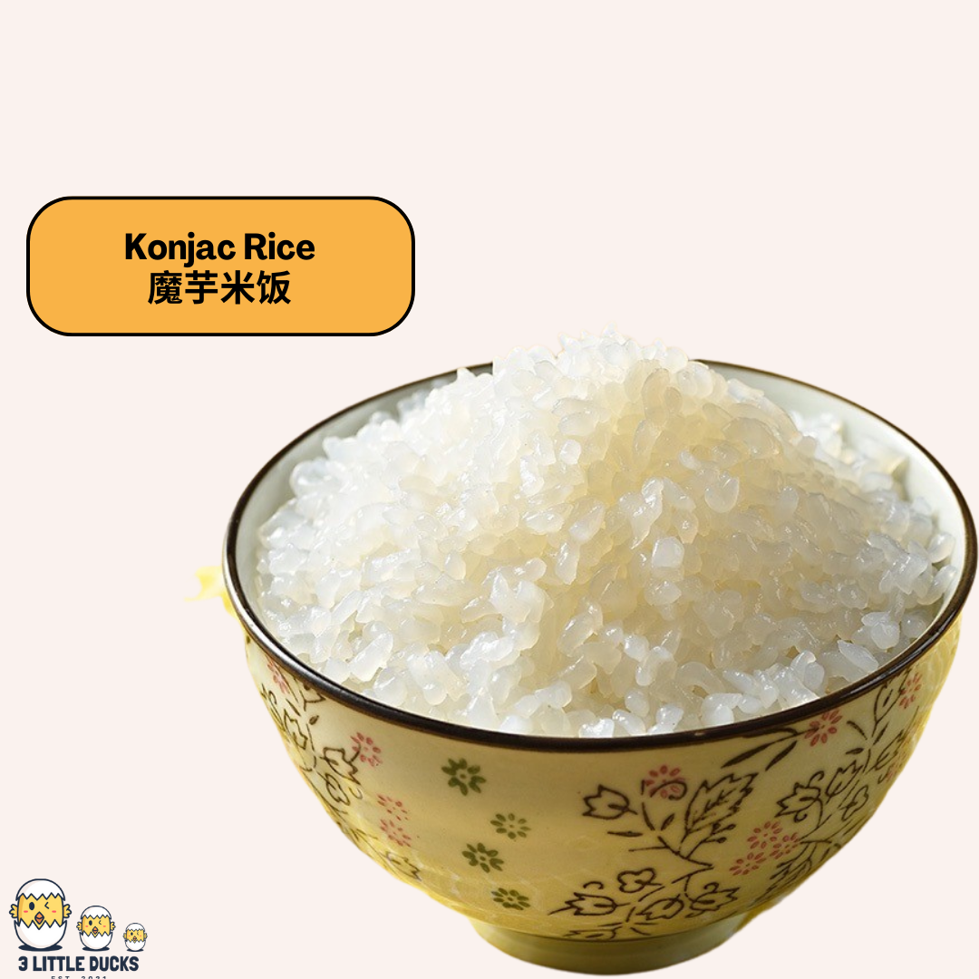 [Halal] Konjac Noodles / Konjac Rice 270g - Three Little Ducks 魔芋面/魔芋米饭 ...