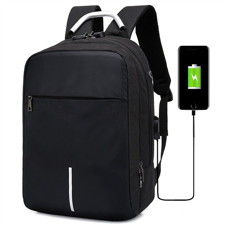 Feng Qi Shop Men's Waterproof Backpack Travel Sports Charging Backpack ...