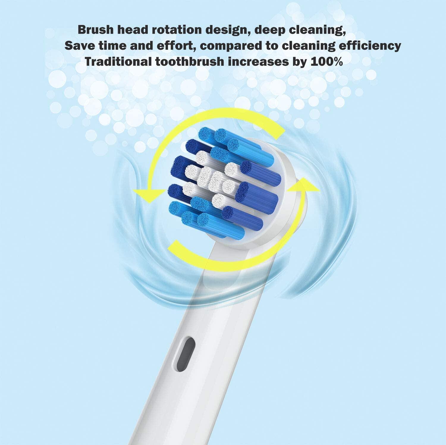 4pcs/lot Replacement Toothbrush Heads For Oral B Whitening Toothbrush ...