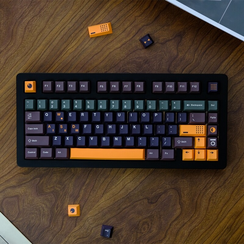 GMK RESONANCE Keycaps 129 Keys Cherry Profile PBT Five-Sided ...