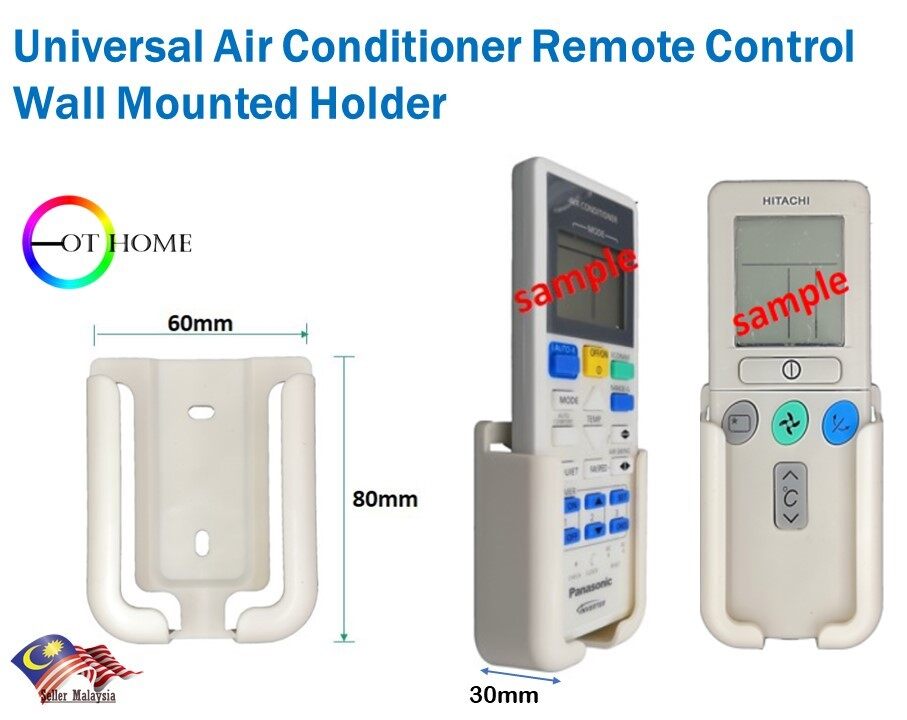 Universal Multi Air Cond Remote Control Holder Wall Mounted | Lazada