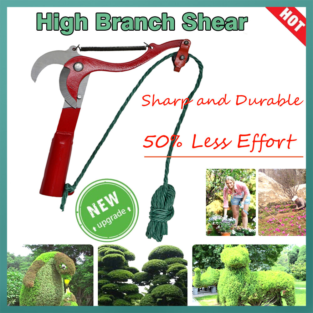 【HOT】High Altitude Pruning Shears Tree Trimmer Branches Cutter Garden ...