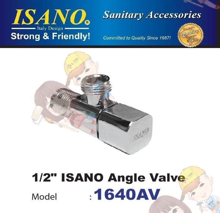 1/2" ISANO ANGLE VALVE - 1610AV / 1640AV | Lazada