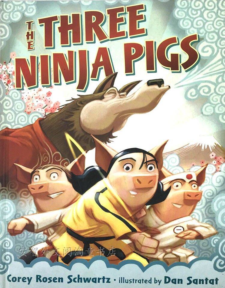The Three Ninja Pigs English children's picture books Three Ninja Pigs ...
