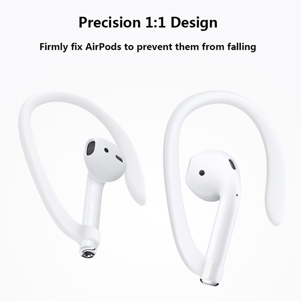 1 Pair Light Silicone Accessories Sports Anti-lost Ear Hook Earphones ...