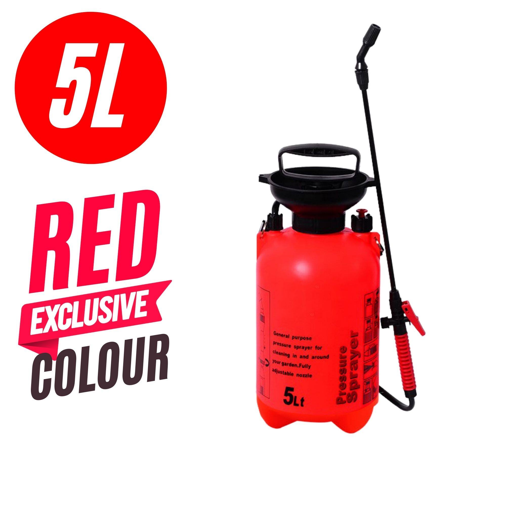 BKK 5 / 8 Litre Garden Pressure Sprayer Plastic Pesticide Control Lawn ...