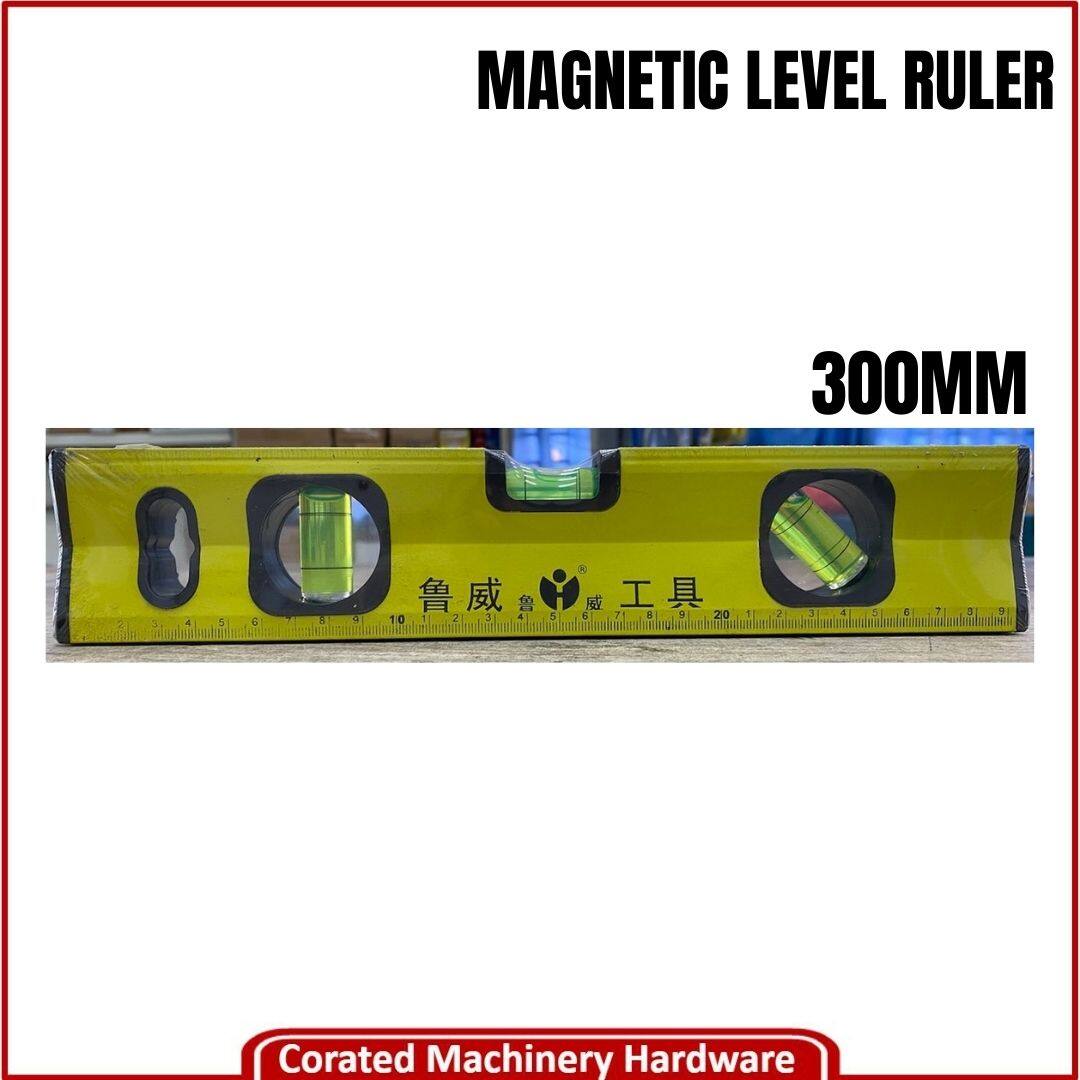 [CORATED] MAGNETIC WATER LEVEL HORIZONTAL VERTICAL RULER SPIRIT LEVEL ...