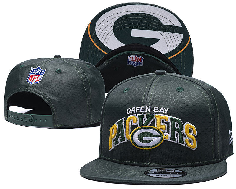Fashion Men's Women's Cotton Embroidery Hip-Hop Cap_Green Bay Packers ...