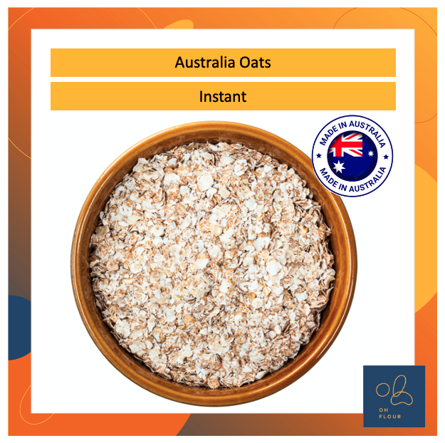 Australia INSTANT Oat Premium Natural Grade 250g 500g 1kg / Oats HALAL ...