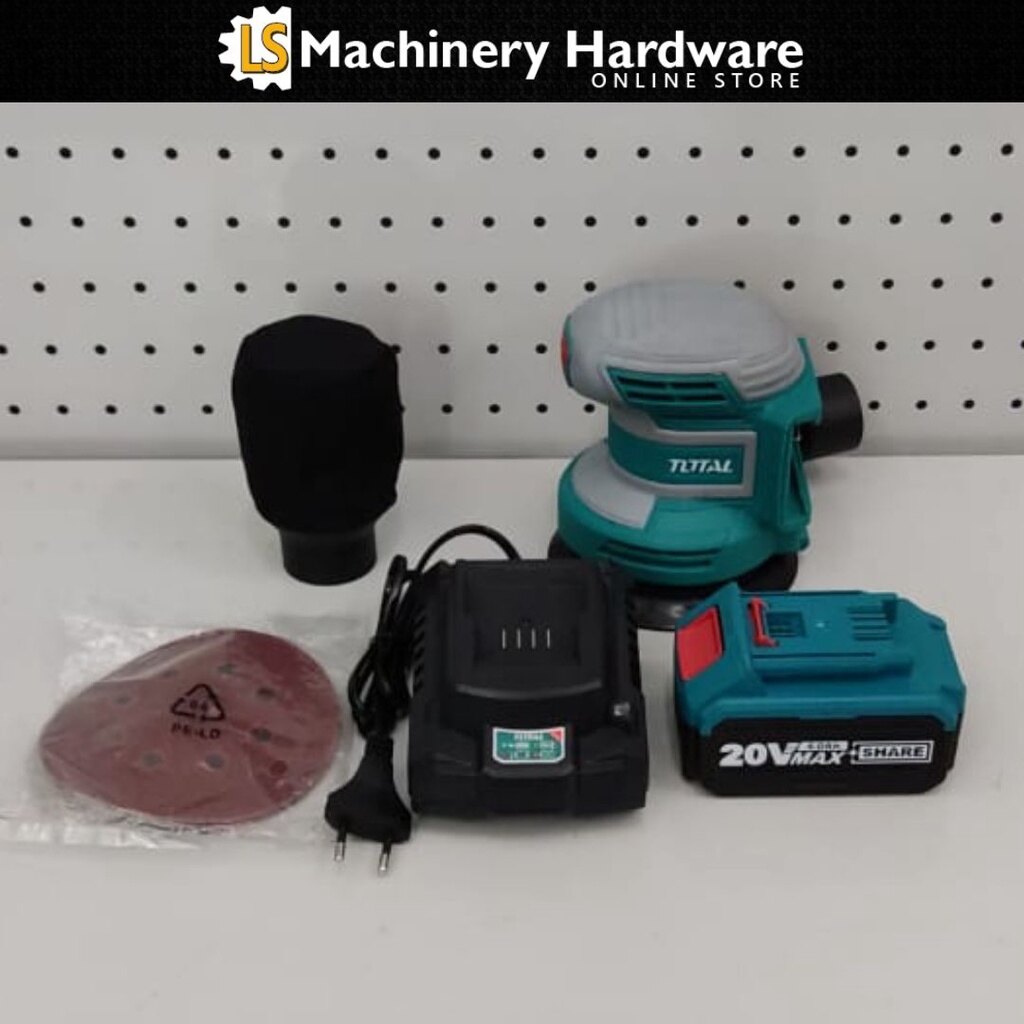 TOTAL Li-ion Cordless Random Orbit Sander TROSLI2001 - 6 Months ...