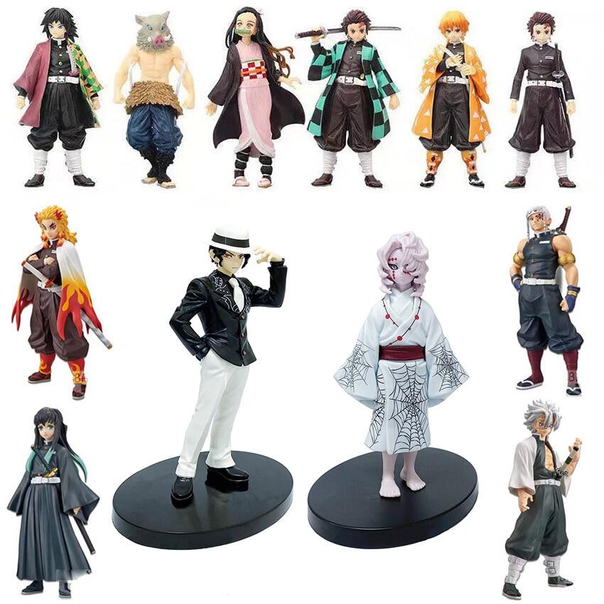 16Cm Anime Figure Demon Slayer Action Figure Toys Kimetsu No Yaiba Doll ...