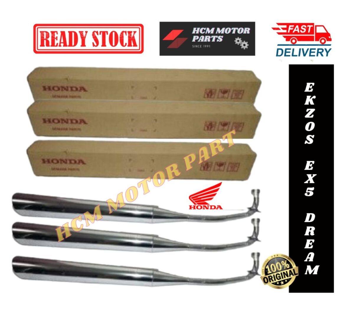 HONDA EX5 DREAM MUFFLER EXHAUST 100% ORIGINAL HONDA BOON SIEW EZKOS ...