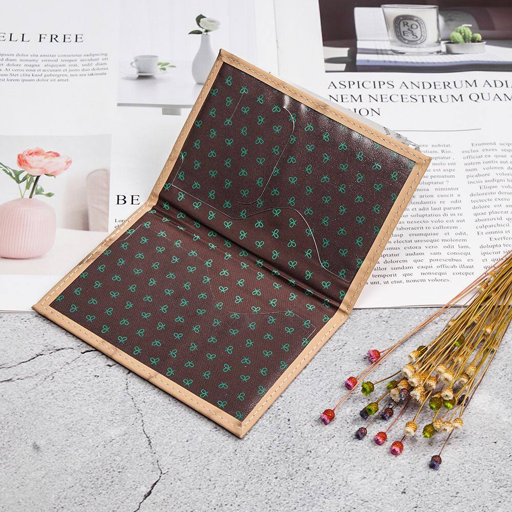 CHUAN PU ตั๋วซองใส่บัตรเครดิตกันน้ำลายหินอ่อนสากลที่ป้องกันกระเป๋า ...