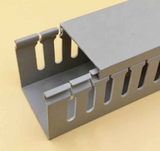 PVC OPEN SLOT TRUNKING PVC DUCT CASING OPEN SLOT WIRING CASING ...